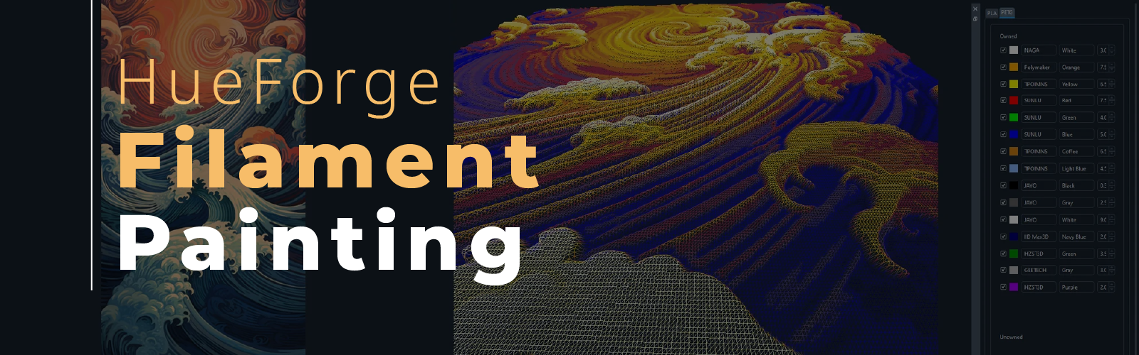 HueForge Filament Painting: Malen mit dem 3D-Drucker?